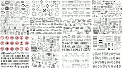 Bloques AutoCAD Gratis: Descarga Bloques CAD .dwg 2D y 3D