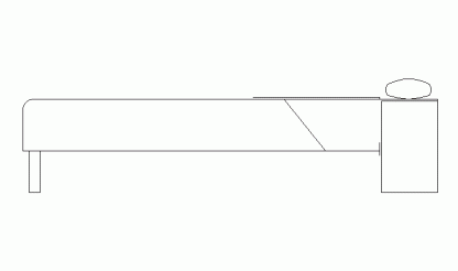 Bloques AutoCAD gratis de camas en alzado. CAD en 2D .dwg